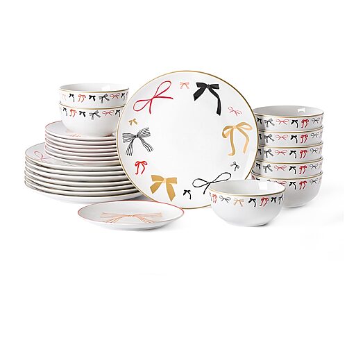Click here for Stone Lain Rosie 24-Pc. Dinnerware Set  Service Fo... prices