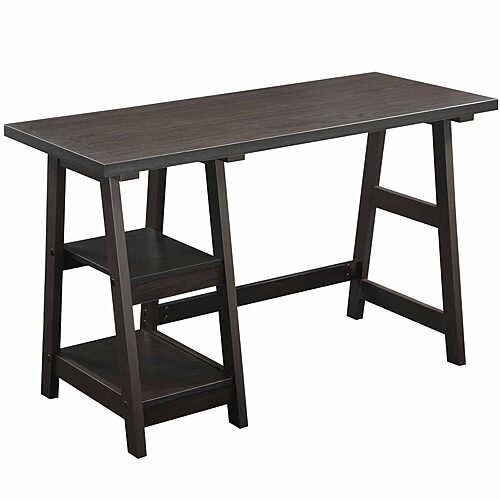 Click here for Booker Trestle Desk  One Size  Brown prices