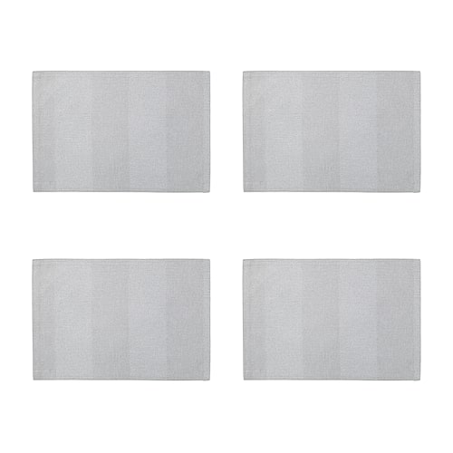 Click here for Homewear Bristol Placemat  One Size  Gray prices
