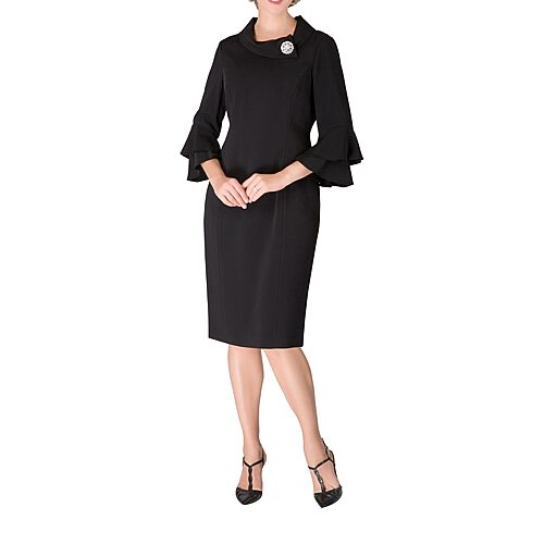 Click here for Giovanna Signature 3/4 Sleeve Shift Dress - Plus... prices
