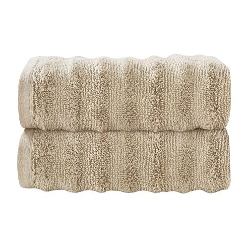 Click here for Queen Street Crete 2-pc. Hand Towel  One Size  Bei... prices
