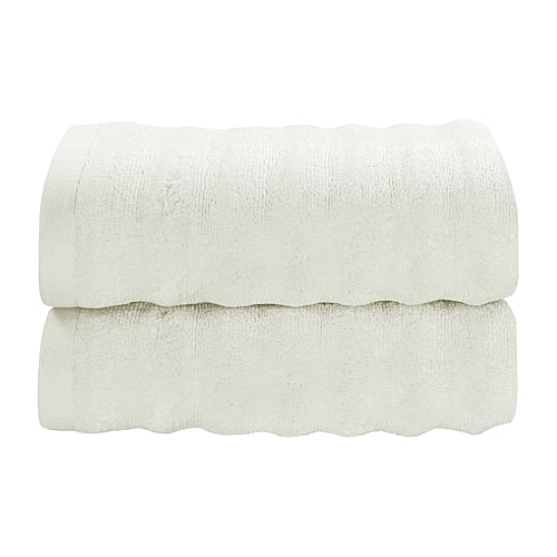 Click here for Queen Street Crete 2-pc. Hand Towel  One Size  Whi... prices