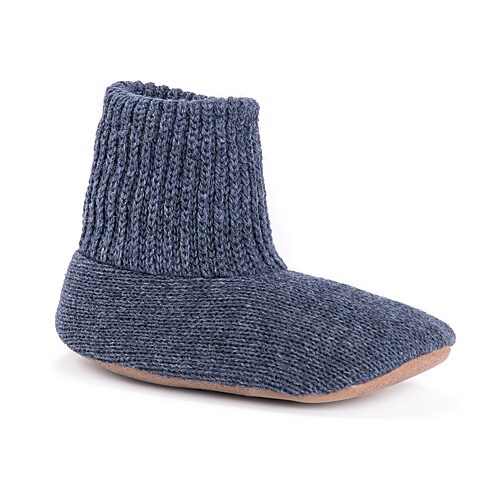 Click here for Muk Luks Mens Morty Ragg Wool Slippers - Denim prices