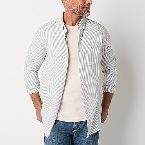 Click here for St. Johns Bay Oxford Mens Long Sleeve Classic Fit... prices