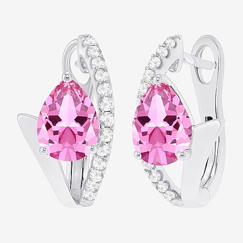 Click here for Womens Lab Created Gemstone Sterling Silver 14mm P... prices