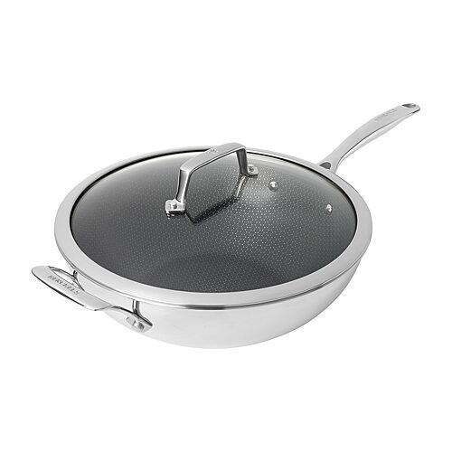 Click here for Henckels 12 Inch Stainless Steel Wok  One Size  St... prices