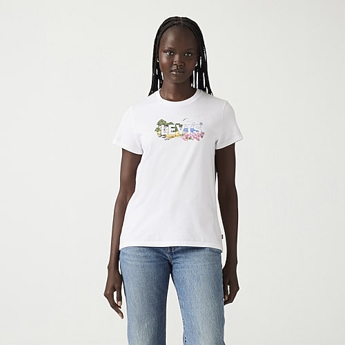 Click here for Levis Womens Short Sleeve Perfect T-Shirt  Small... prices