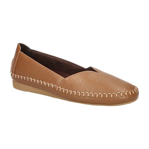 Easy Street Amity Womens Round Closed Toe Slip-On Shoe  9 Medium  Brown