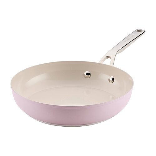 KitchenAid Stainless Steel 9.5 Ceramic Nonstick Frying Pan - Purple