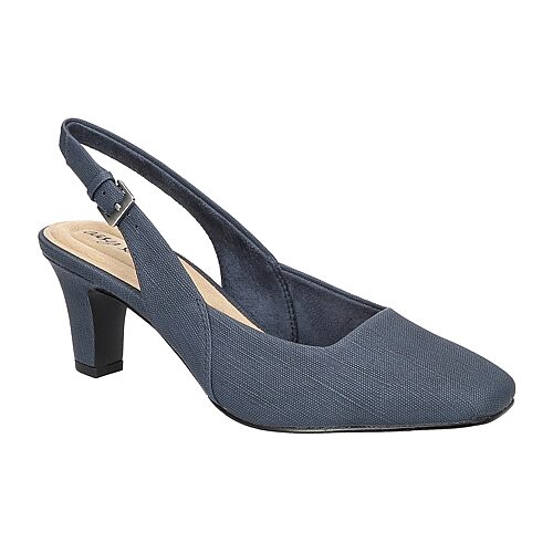 Womens Easy Street Ritsa Square Toe Slingback Pumps