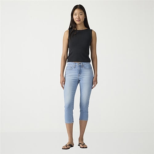 Click here for Levis 311 Shaping Skinny Mid Rise Capri Jeans - Up... prices