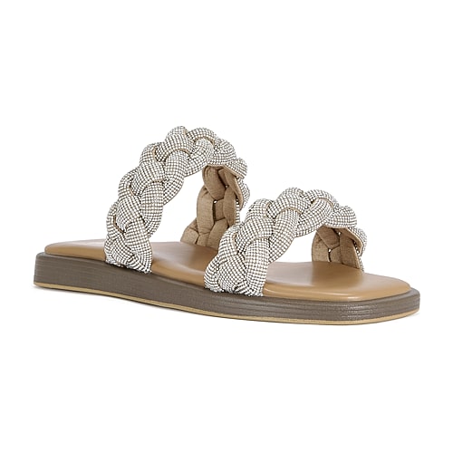 Click here for IZZY by AZALEA WANG Andra Womens Footbed Sandals... prices