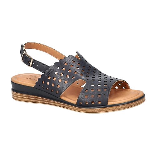 Click here for Easy Street Womens Martella Open Toe Wedge Sandals... prices