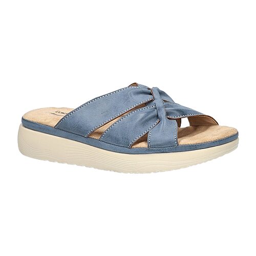 Click here for Easy Street Womens Mickey Woven Slide Sandals - De... prices
