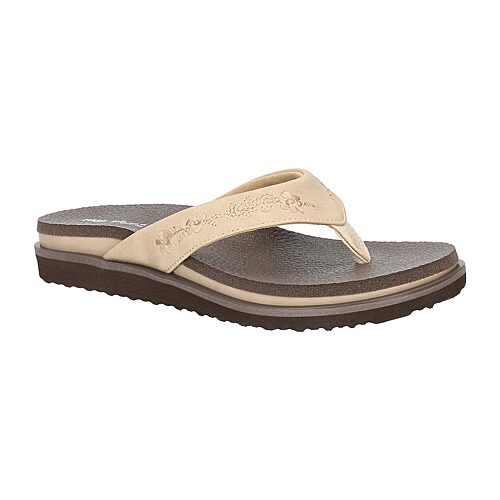 Click here for Easy Street Womens Wanderlust Thong Sandals - Natu... prices
