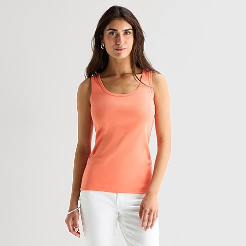 Click here for St. Johns Bay Womens Scoop Neck Sleeveless Tank To... prices