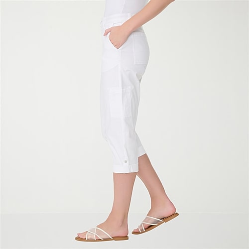 Click here for Gloria Vanderbilt Womens Mid Rise Utility Cargo Ca... prices