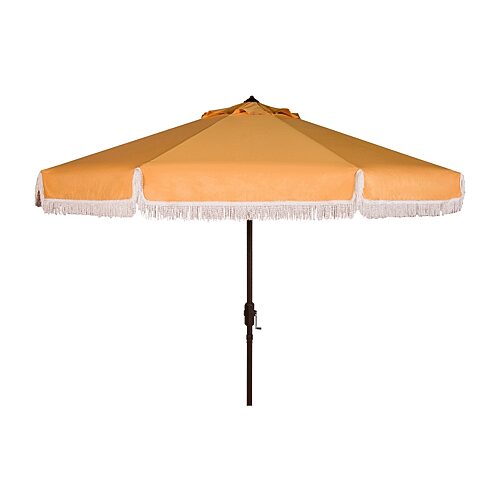 Click here for Safavieh Fabia Fringe 9 Ft Crank Umbrella prices