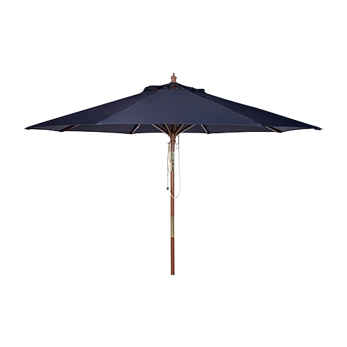 Click here for Cannes 9 Wooden Umbrella - Navy prices