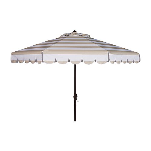 Click here for Maui Striped 9 Umbrella - Beige prices