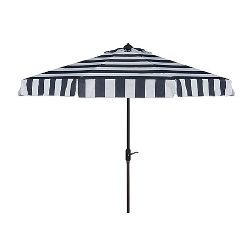 Elsa 11 Fashion Line Umbrella - Navy  White