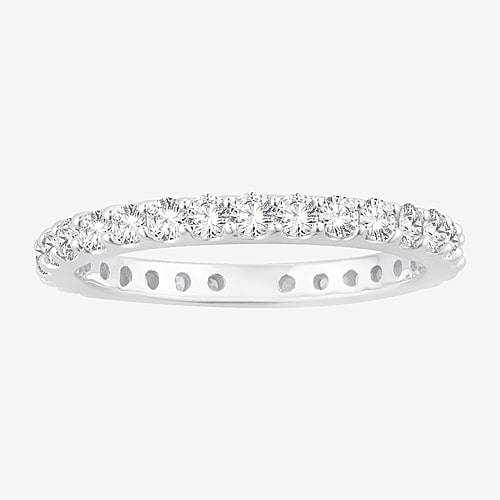 Click here for Womens 1 CT. T.W. Natural Diamond 14K Gold Eternit... prices