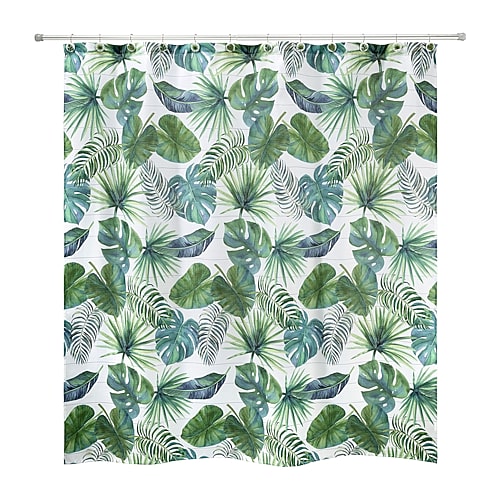 Click here for Avanti Viva Palm Printed Shower Curtain  72 x 72 -... prices