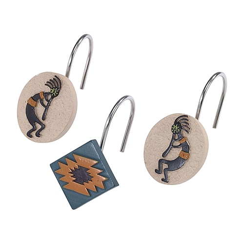 Click here for Avanti Navajo Dance Shower Curtain Hooks prices