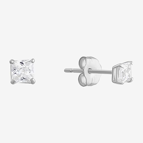 Click here for Cubic Zirconia 14K Gold 3mm Stud Earrings  One Siz... prices
