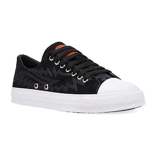 Click here for Dingo Womens Campus Sneaker - Black prices