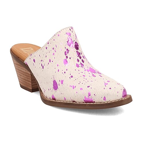 Click here for Dingo Womens Cash Cow Mule - Fuchsia prices