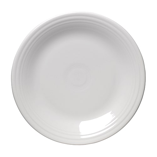 Click here for Fiesta Classic Rim 10 Â½ Inch Dinner Plate - White prices