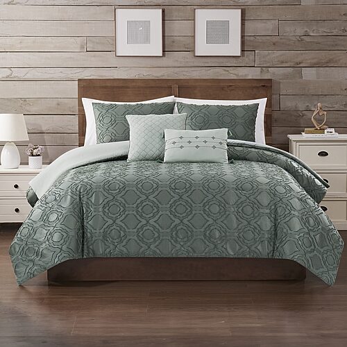 Click here for Modern Threads Samson 5-pc. Midweight Comforter Se... prices