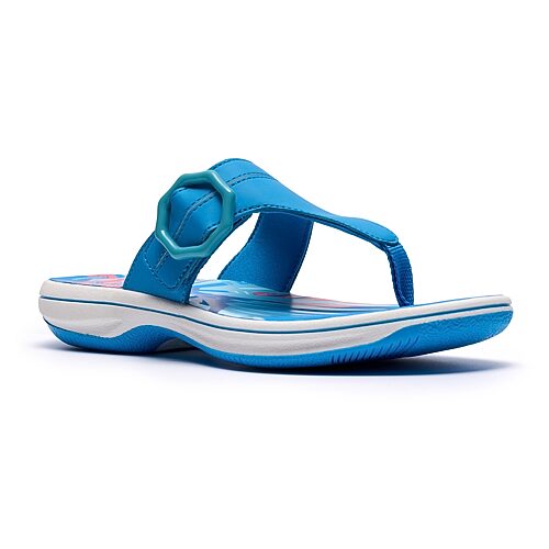 Click here for Clarks Cloudsteppers Womens Breeze Cove Flip-Flops... prices