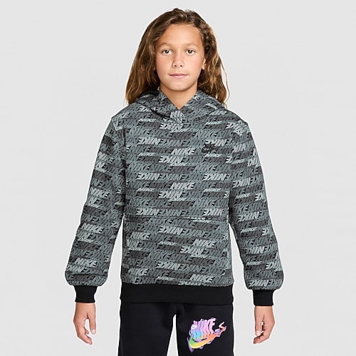 Click here for Nike Boys 8-18 Sportswear Club Fleece Pull-On Hood... prices