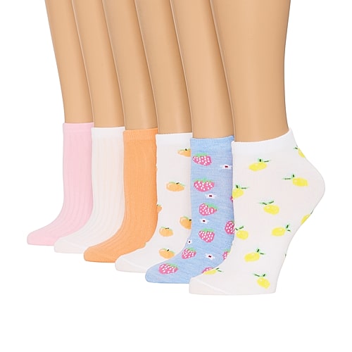 Click here for Mixit Womens 6 Pair Low Cut Socks  4-10  Multiple... prices