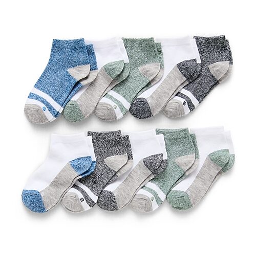 Click here for Thereabouts Little & Big Kid Boys Quarter Ankle So... prices
