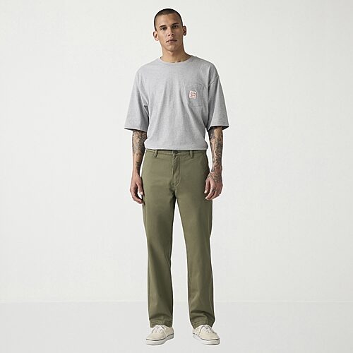 Click here for Levis Mens Relaxed Straight Fit Chinos - Olive Nig... prices
