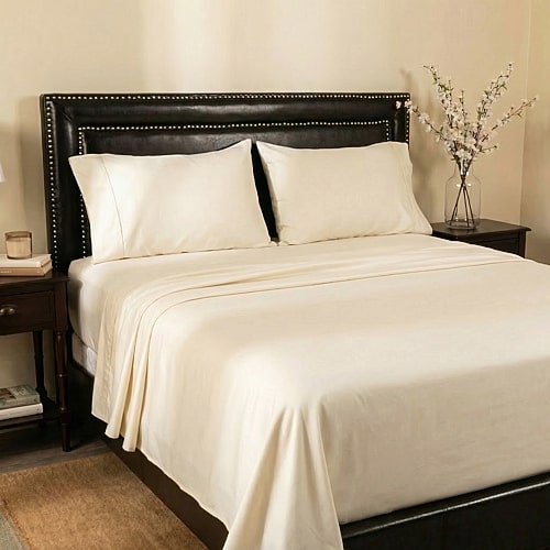 Click here for Knightsbridge Ecosoft 440tc Sheet Set  One Size  B... prices