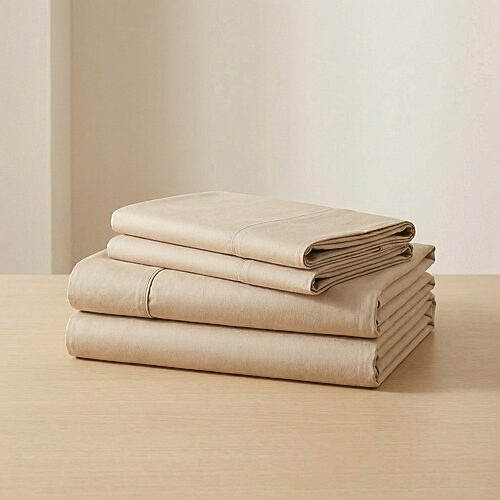 Click here for Knightsbridge Ecosoft 330tc Sheet Set  One Size  B... prices