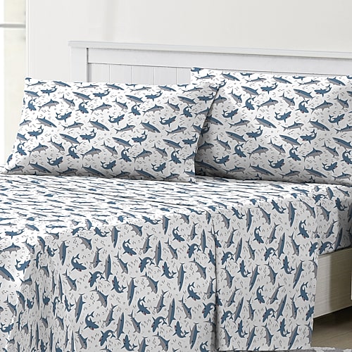 Dream Factory Sharks Sheet Sets