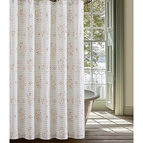 Click here for Cottage Classics Emma Floral Shower Curtain  One S... prices