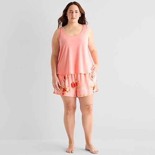 Click here for Ambrielle Womens Sleeveless 2-pc. Plus Pajama Set... prices