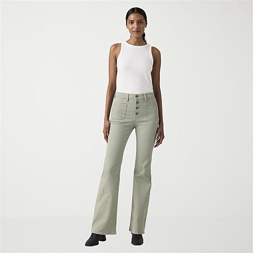 Click here for Levis Womens 726 Patch Pocket High Rise Slim Fit F... prices