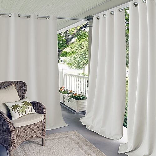 Click here for Threadmade Connor Solid Indoor/Outdoor Window Curt... prices