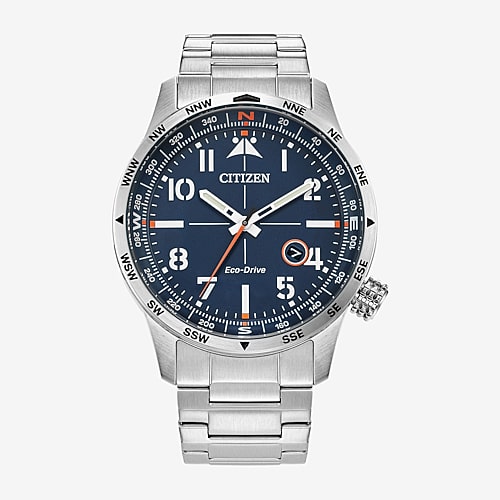 Click here for Citizen Eco-Drive Mens Weekender Stainless Steel B... prices