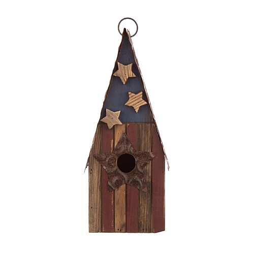 Click here for Glitzhome 12.4 Inch Height Wooden Patriotic Distre... prices