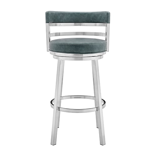 Click here for Titana Swivel Bar Stool  One Size  Blue prices