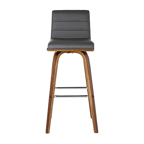 Click here for Vienna Swivel Bar Stool  One Size  Gray prices