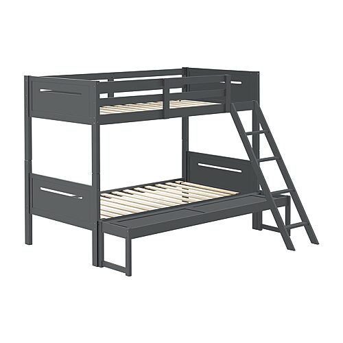 Click here for Littleton Kids Bunk Bed  One Size  Gray prices